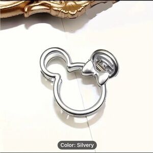 Disney | Accessories | New Disney Matte Mickey Mouse Ear Shark Clip ...